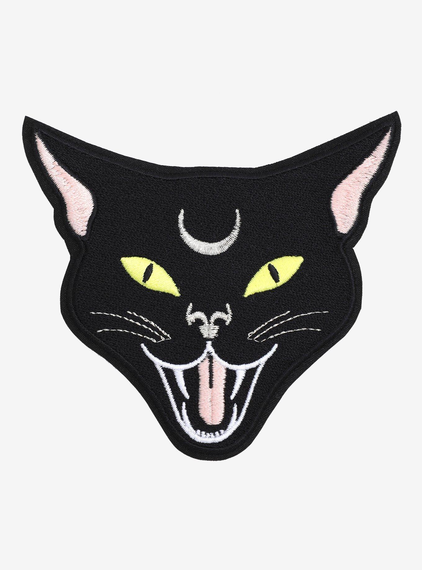Black Cat Moon Patch | Hot Topic
