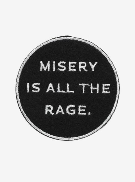 Misery Is All The Rage Patch | Hot Topic