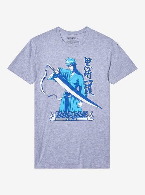 BLEACH Ichigo Blue Tone T-Shirt | Hot Topic