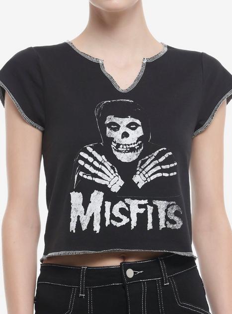 Misfits Crimson Ghost Notched Girls Baby T-Shirt | Hot Topic