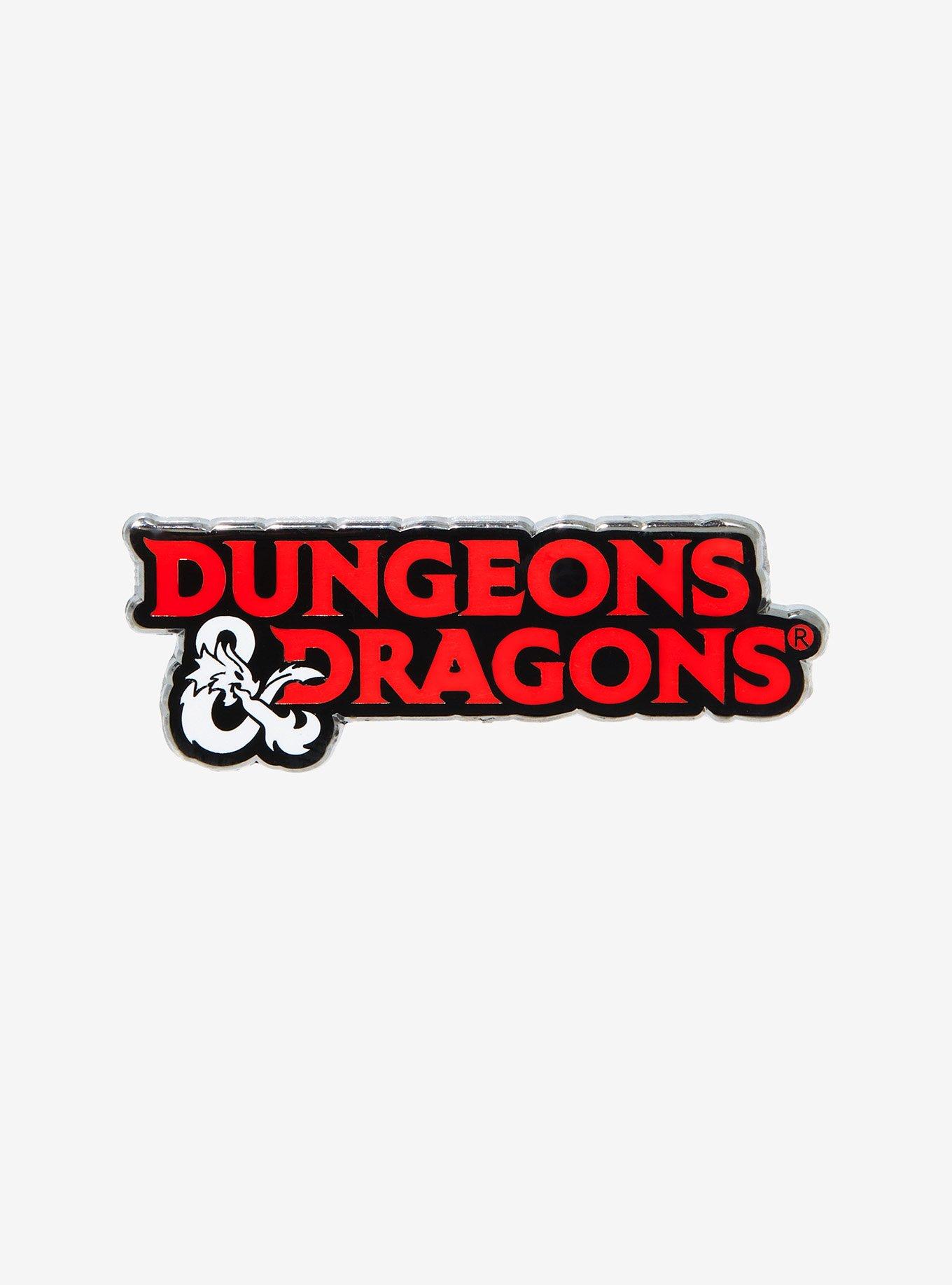 Dungeons & Dragons Game Title Enamel Pin | Hot Topic