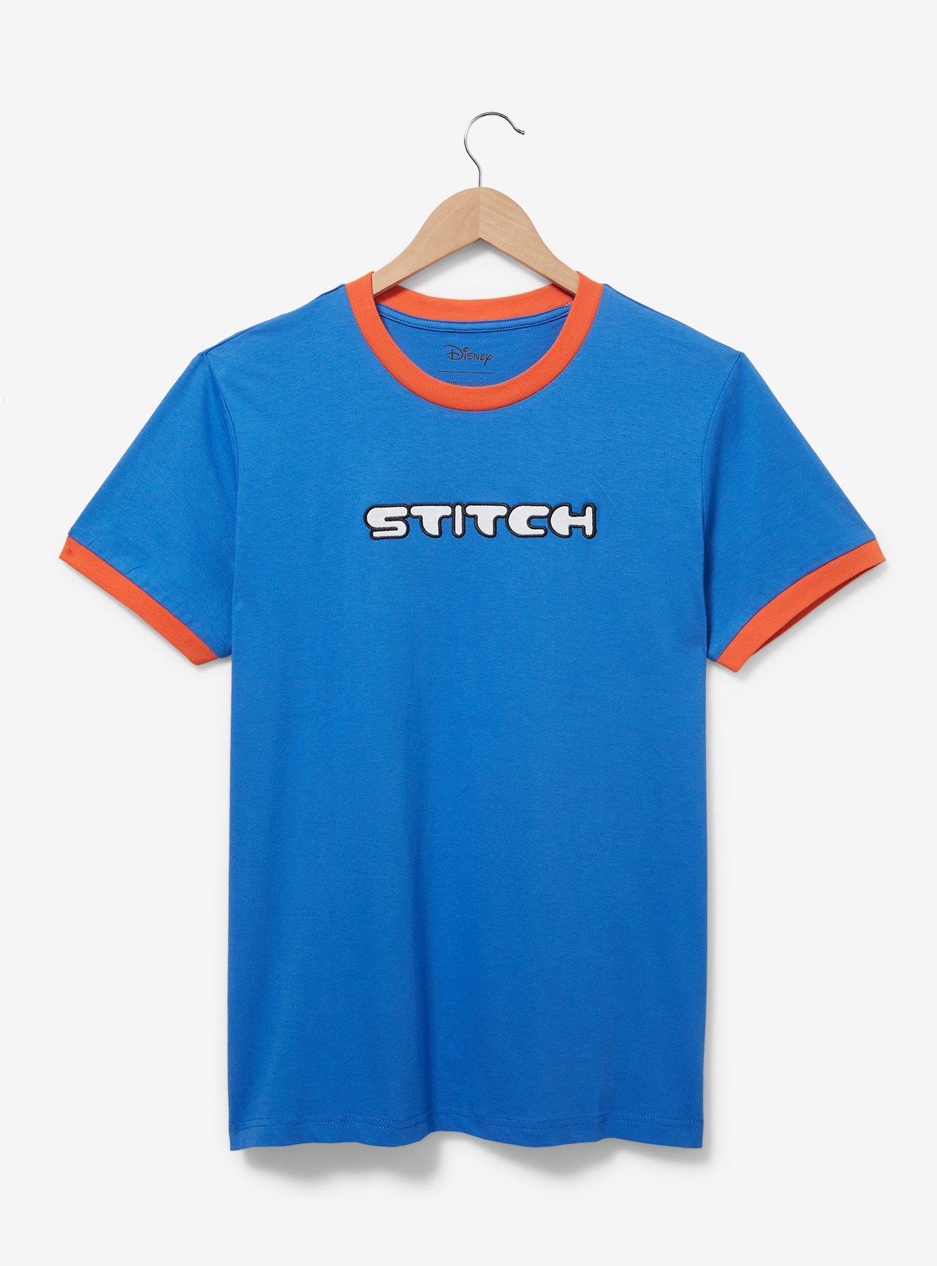 Disney Lilo & Stitch Surfing Stitch Ringer T-Shirt - BoxLunch Exclusive ...