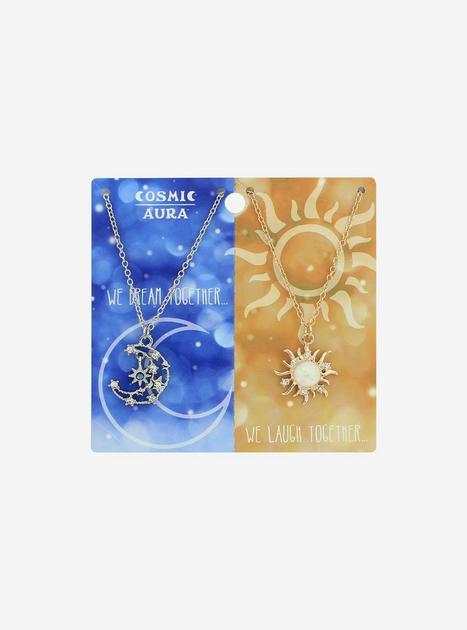 Cosmic Aura Celestial Opal Best Friend Necklace Set Hot Topic
