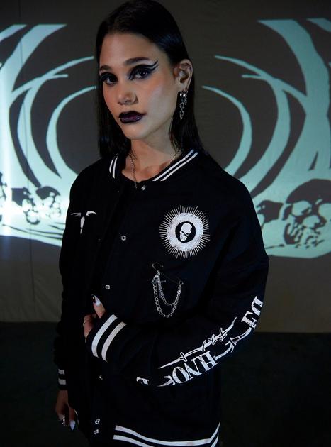 Death Note Ryuk Girls Varsity Jacket | Hot Topic