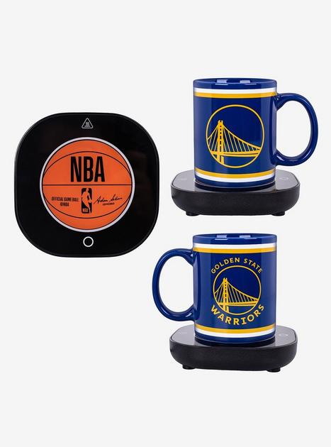 NBA Golden State Warriors Logo Mug Warmer with Mug | BoxLunch
