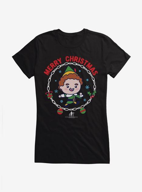 Elf Merry Christmas Buddy Girls T-Shirt | Hot Topic