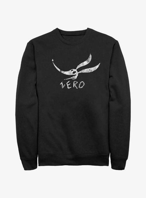 The Nightmare Before Christmas Zero Face Sweatshirt - BLACK | Hot Topic
