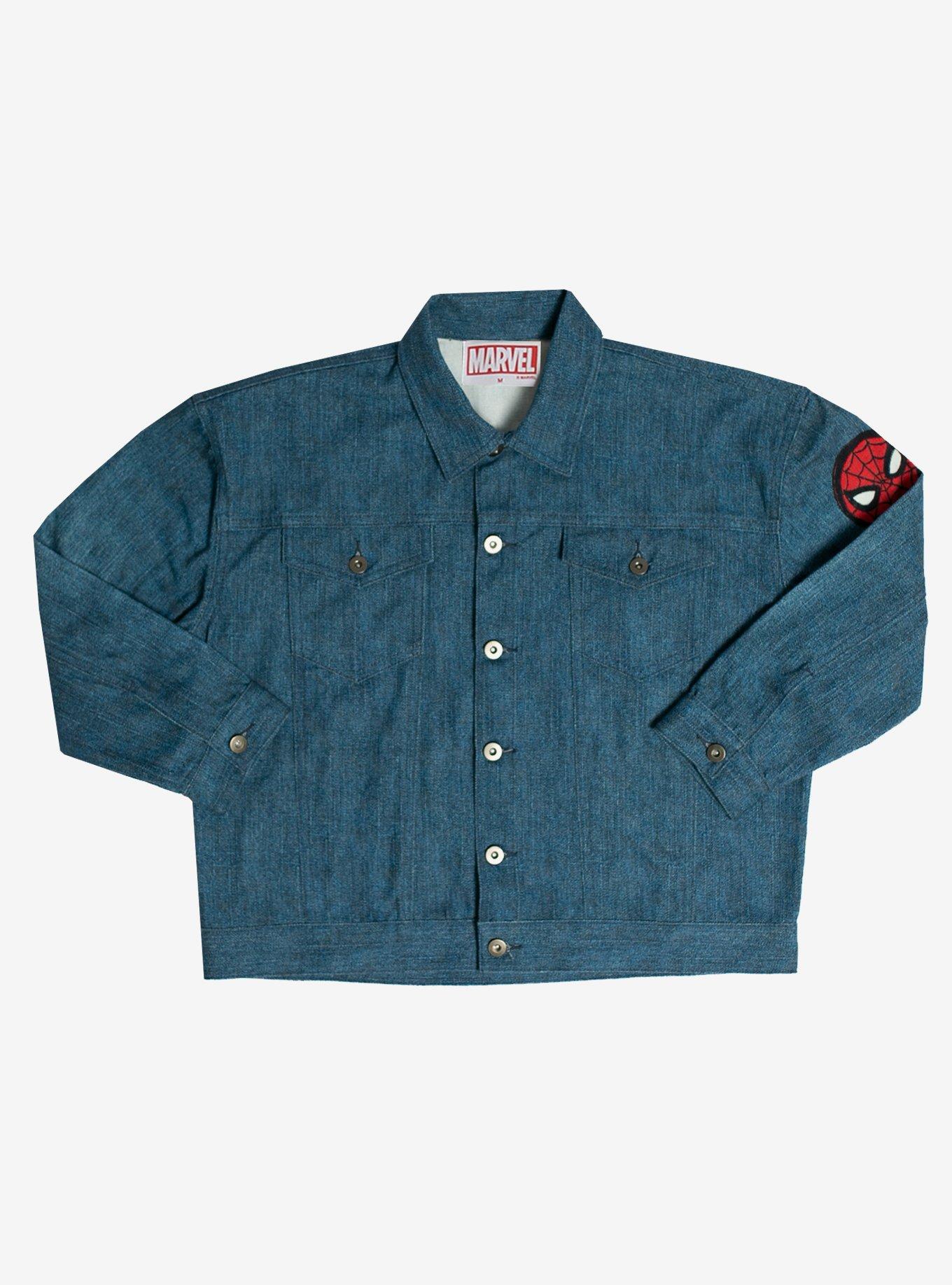 Marvel Spider-Man Youth Denim Jacket | BoxLunch
