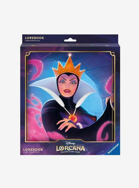 Disney Lorcana Evil Queen Card Portfolio | Hot Topic