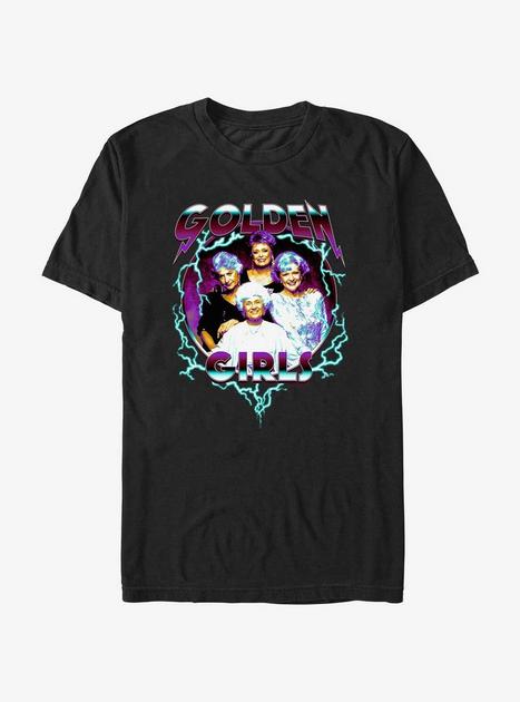 The Golden Girls Metal Girls T-Shirt - BLACK | Hot Topic