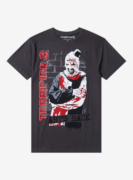 Terrifier 2 Art's Back T-Shirt | Hot Topic