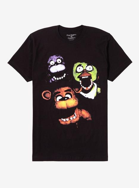 Five Nights At Freddy's Heads T-Shirt | Hot Topic