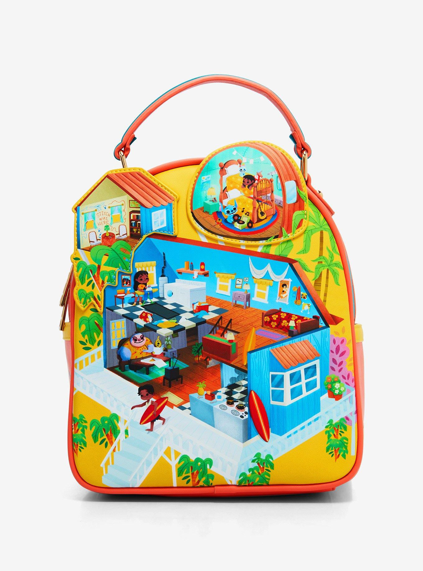 Disney Lilo & Stitch Isometric House Mini Backpack - BoxLunch Exclusive ...