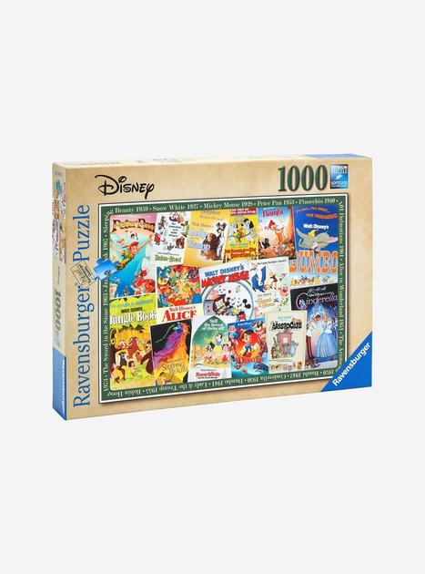 Disney Vintage Movie Posters Puzzle | Hot Topic