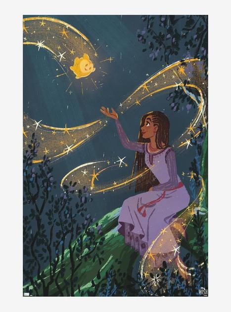 Disney Wish Asha & Star Poster | Hot Topic