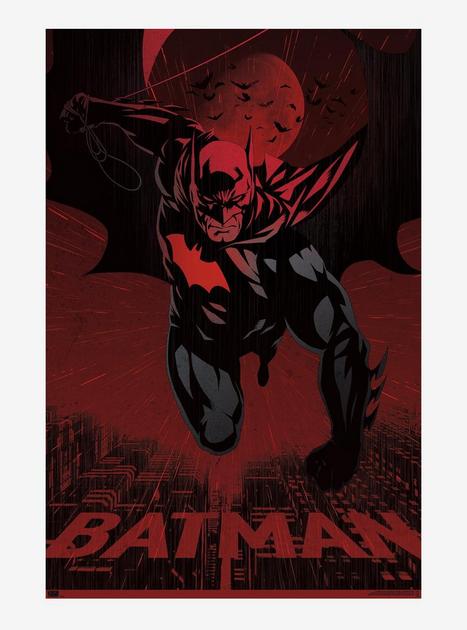 DC Comics Batman Red Tonal Poster | Hot Topic