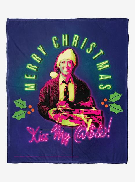 National Lampoon's Christmas Vacation Bitter Christmas Silk Touch Throw ...
