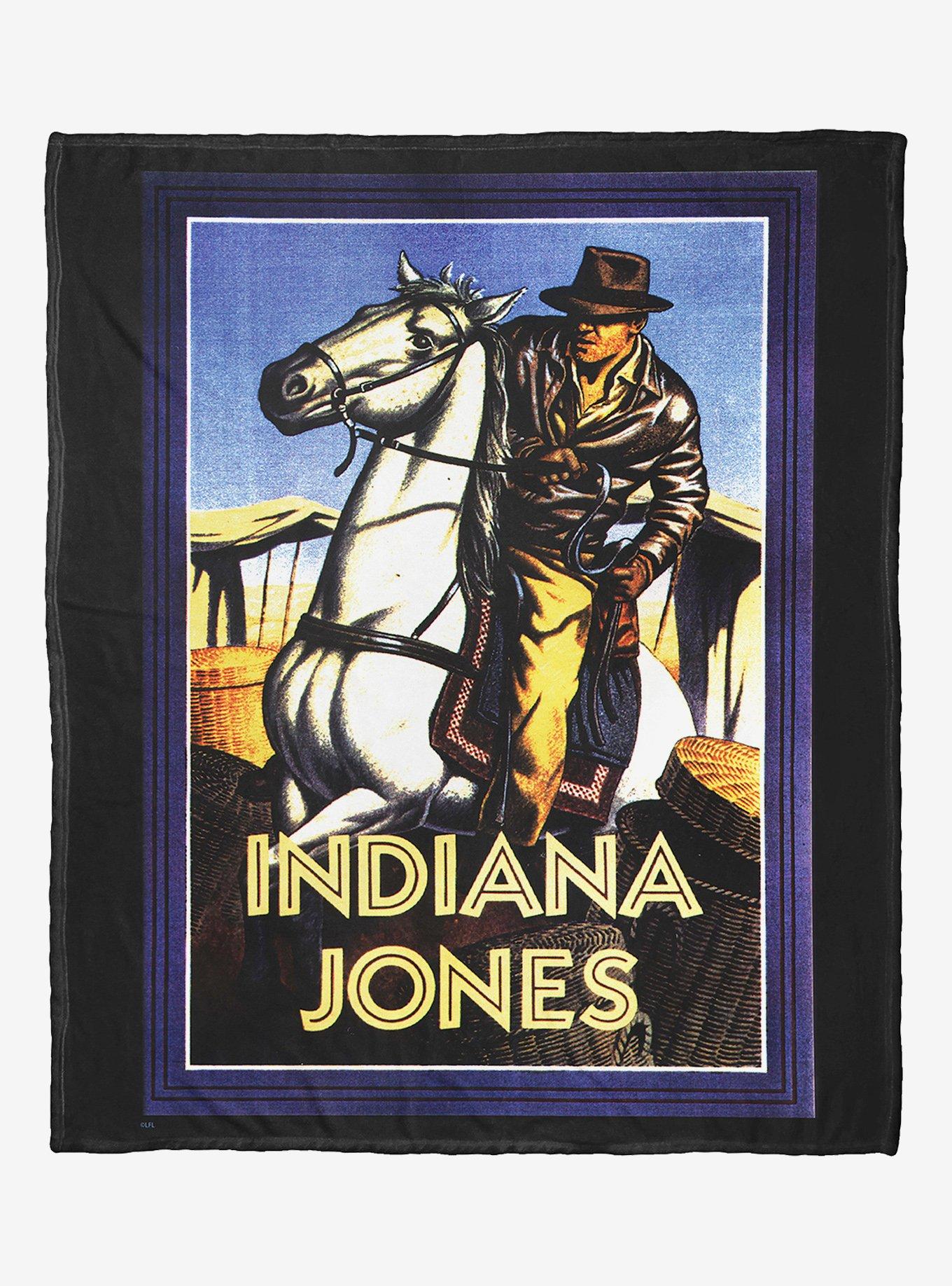 Disney Indiana Jones Classic Indy Silk Touch Throw | Hot Topic