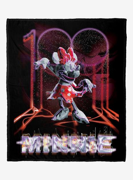Disney100 Minnie Mouse One Hundred Silk Touch Throw Blanket | Hot Topic