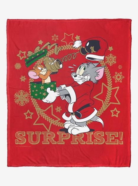 Tom And Jerry Surprise Silk Touch Throw | Hot Topic