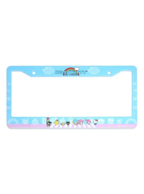 Hello Kitty And Friends Crosswalk License Plate Frame | Hot Topic