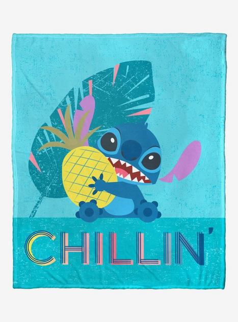 Disney Lilo And Stitch Stripey Stitch Silk Touch Throw Blanket | Hot Topic
