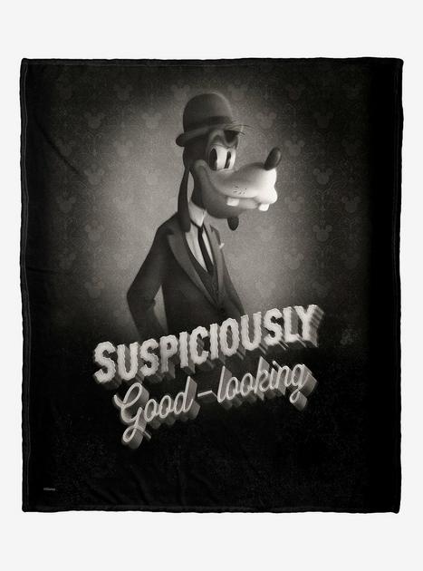 Disney Mickey Mouse Suspiciously Good Looking Silk Touch Throw | Hot Topic