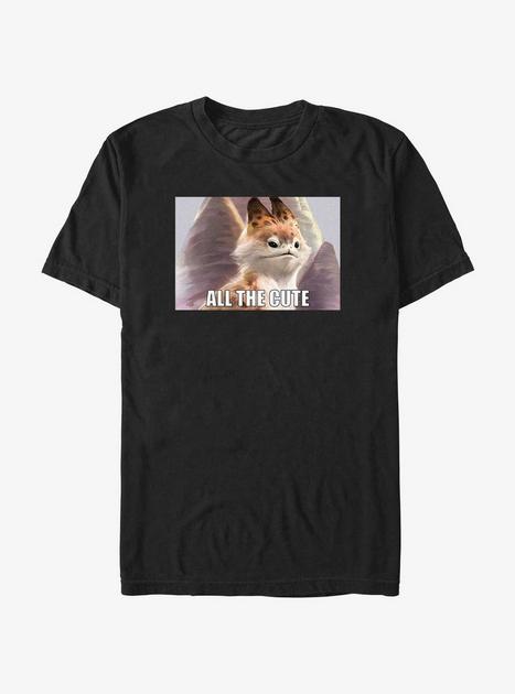 Star Wars Ahsoka Loth-Cat All The Cute Meme T-Shirt - BLACK | BoxLunch