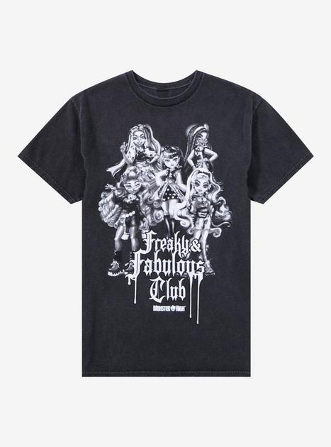 Monster High Freaky & Fabulous Club Boyfriend Fit Girls T-Shirt | Hot Topic