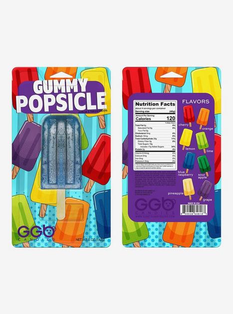 Giant Gummy Assorted Popsicle | Hot Topic