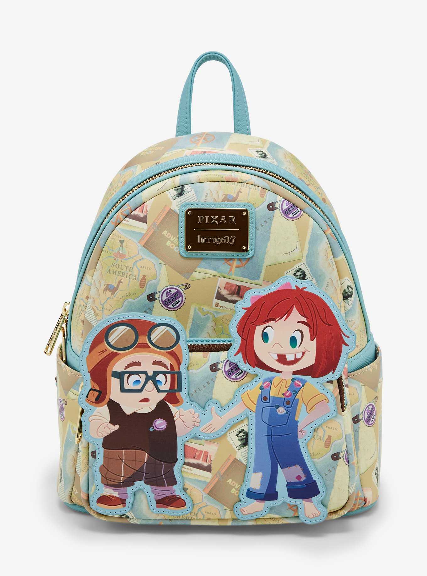 Loungefly Disney Pixar Up Young Carl & Ellie Adventure Mini Backpack ...