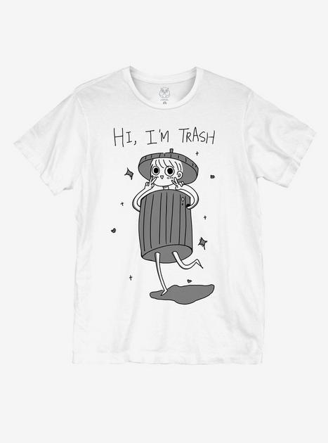 Hi I'm Trash T-Shirt By Hootles | Hot Topic