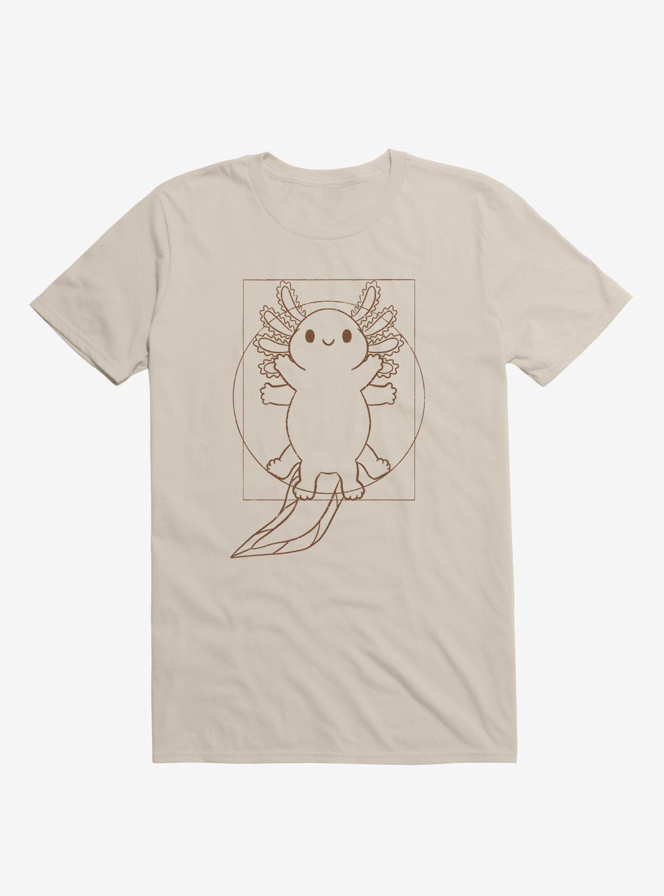 Vitruvian Axolotl T-Shirt | Hot Topic
