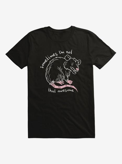 Not Awesome Possum T-Shirt | Hot Topic