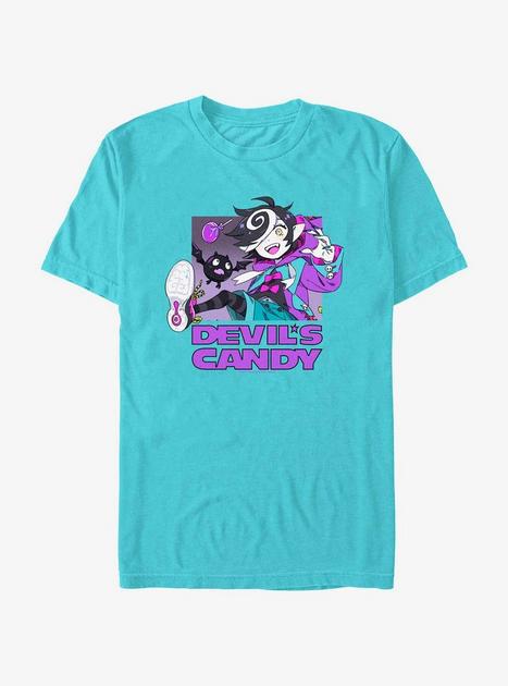 Devil's Candy Kazu Portrait T-Shirt - BLUE | BoxLunch