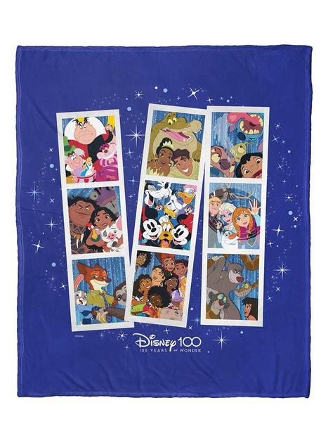 Disney100 Mickey Mouse Photo Strips Silk Touch Throw Blanket | BoxLunch