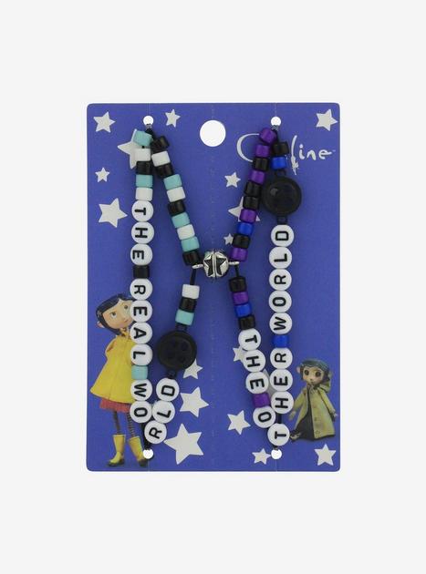 Coraline Other World Best Friend Bracelet Set | Hot Topic