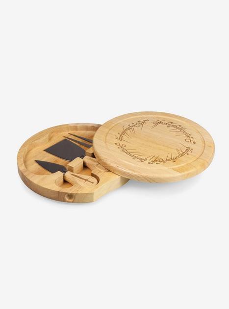 Lord of the Rings Brie Cheese Cutting Board & Tools Set | BoxLunch