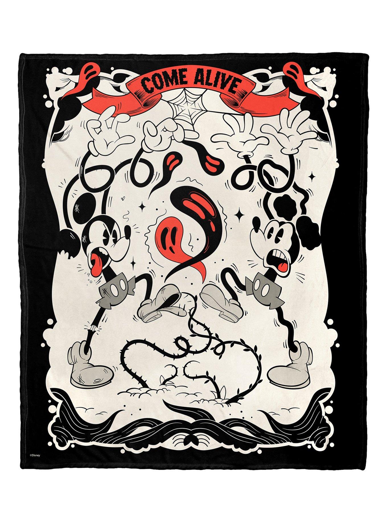 Disney Mickey Mouse Come Alive Silk Touch Throw Blanket | BoxLunch