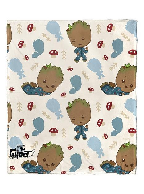 Marvel I Am Groot Cutie Patootie Silk Touch Throw Blanket | BoxLunch