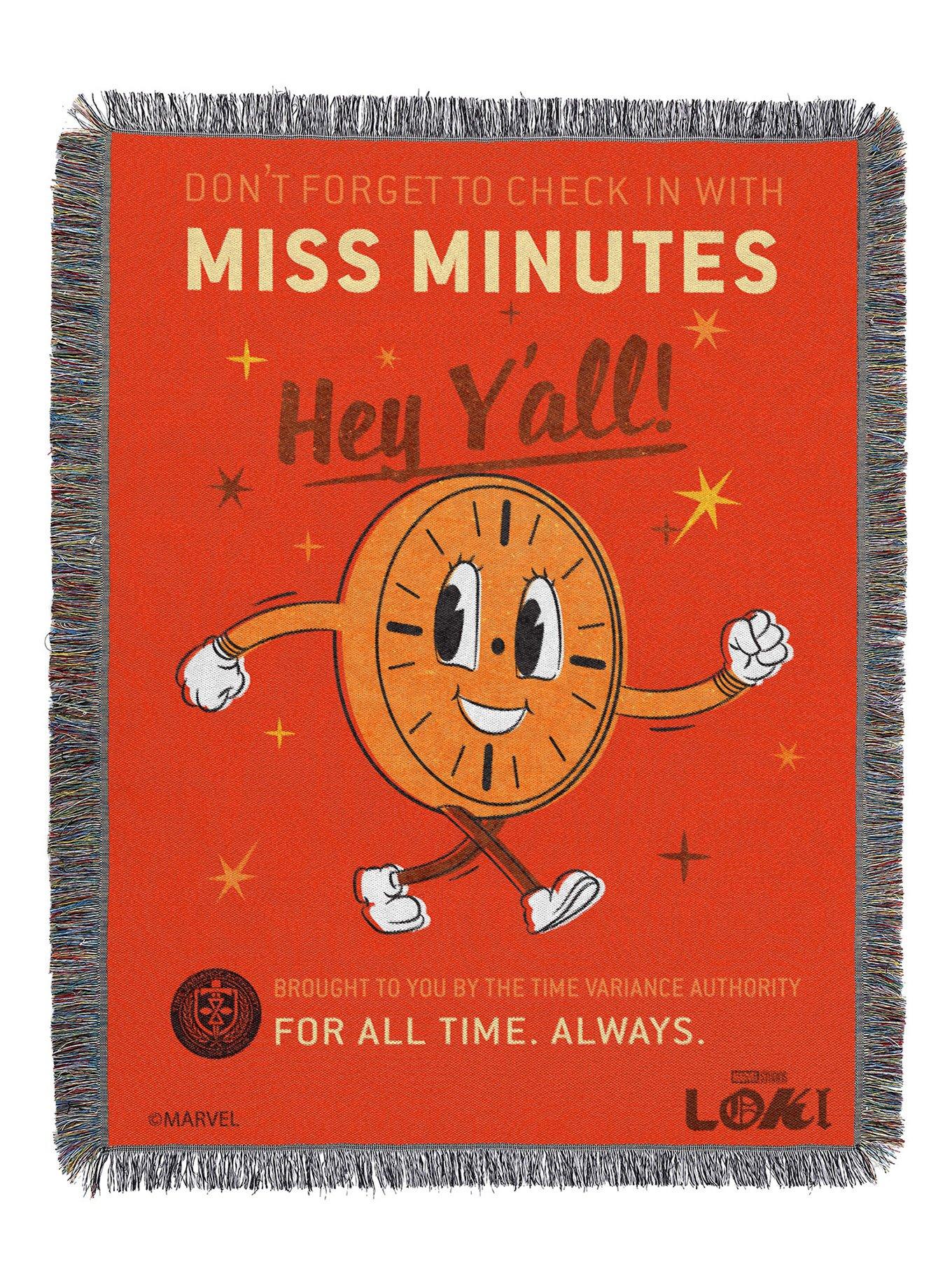 Marvel Loki TV Miss Minutes Tapestry | BoxLunch