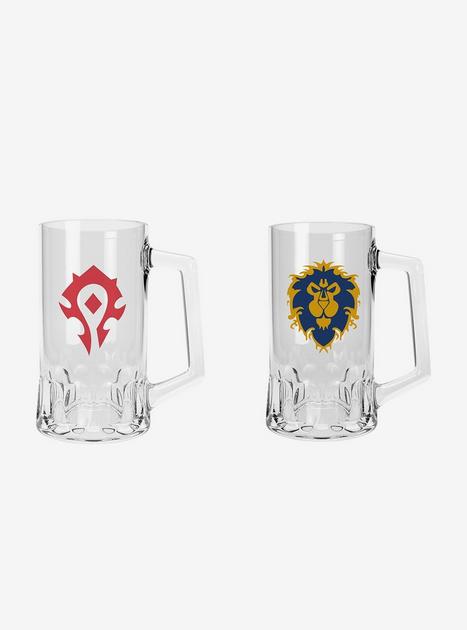 World of Warcraft Tankard Glass Cup Set | Hot Topic