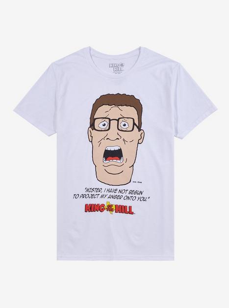 King Of The Hill Hank Screaming T-Shirt | Hot Topic