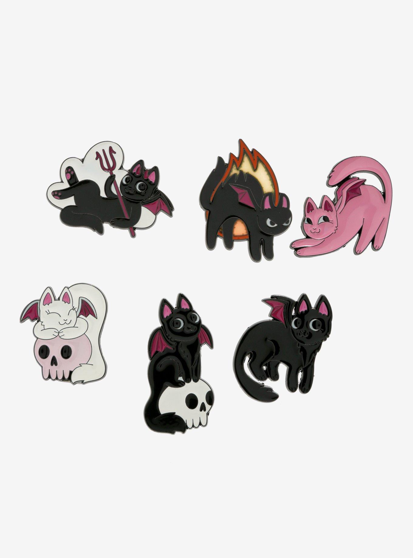 Demon Cats Blind Box Enamel Pin | Hot Topic