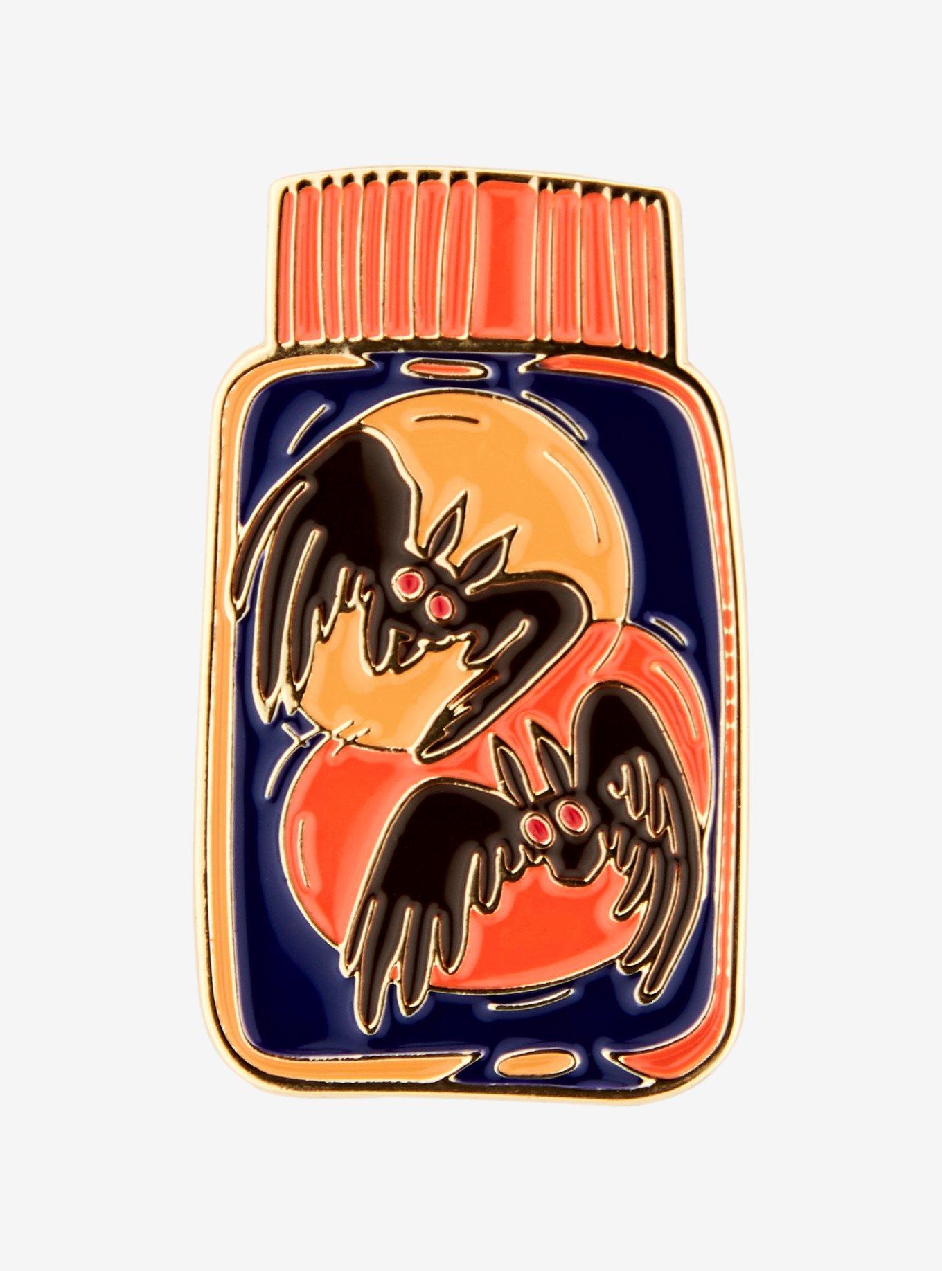 Mothman Jar Enamel Pin | Hot Topic