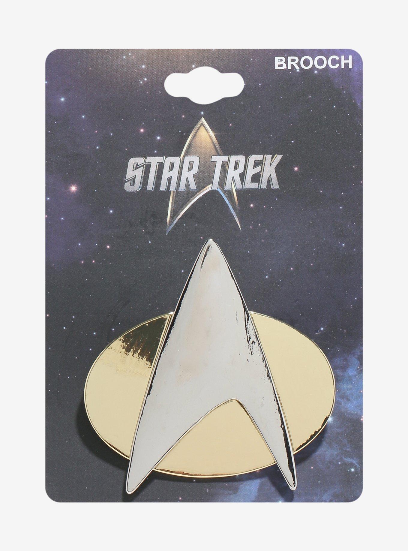 Star Trek Starfleet Command Replica Brooch | Hot Topic