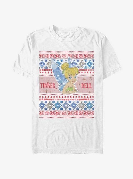Disney Tinker bell Ugly Holiday T-Shirt - WHITE | Hot Topic