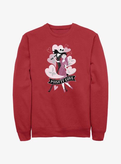 The Nightmare Before Christmas Jack & Sally Misfit Love Hearts ...
