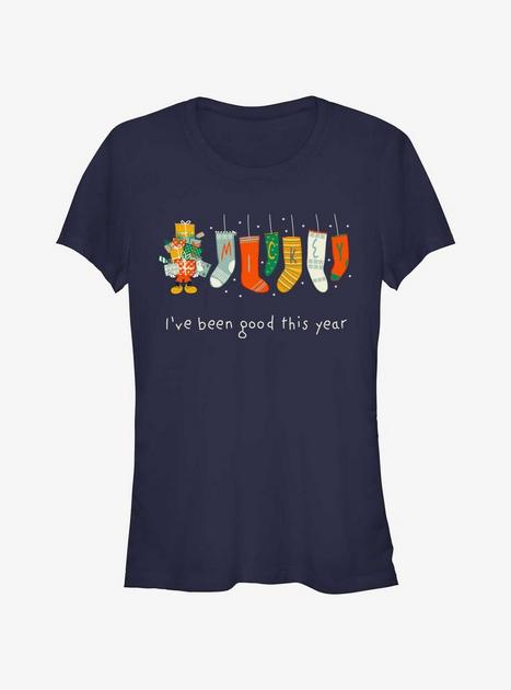 Disney Mickey Mouse Good This Year Girls T-Shirt - BLUE | Hot Topic