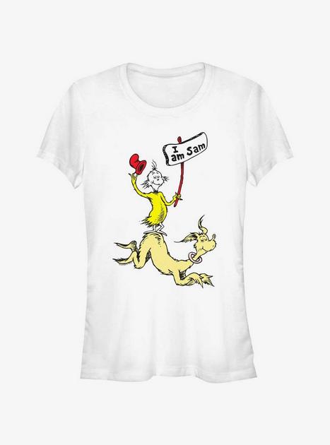 Dr. Seuss I Am Sam Girls T-Shirt - WHITE | Hot Topic